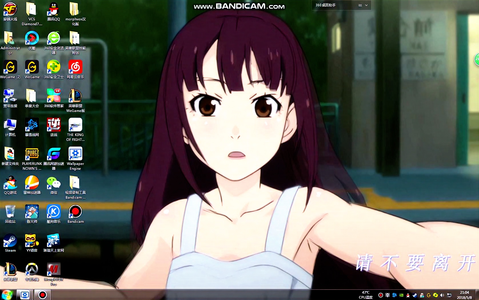 你们要的烟花动态桌面