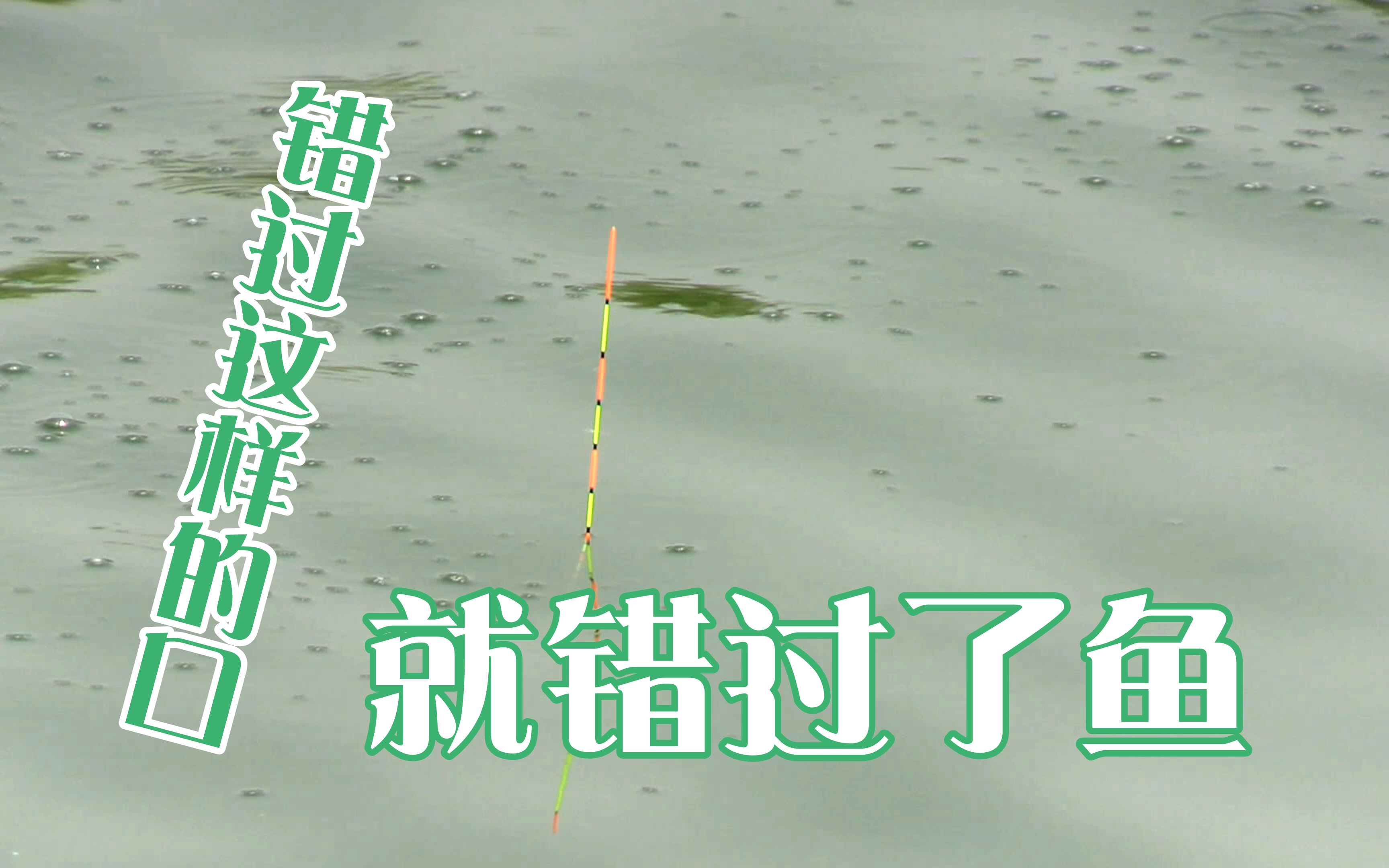 鲫鱼上浮杂鱼闹钩,漂相乱应该怎样抓口?这样的漂相千万别错过