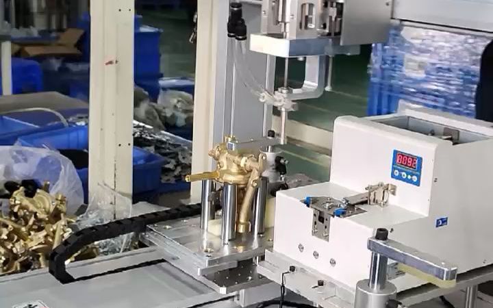 全自动螺丝拧紧机锁阀门,自动送锁螺丝机设备,自动伺服螺丝机厂家-...