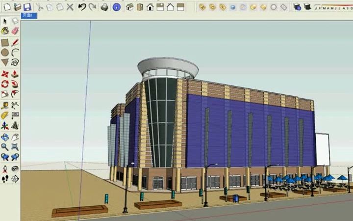 sketchup初学者视频教程-标清