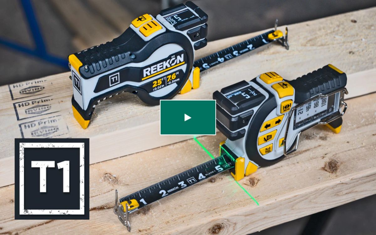 Kickstarter百万美元众筹项目 | T1 Tomahawk,智能数字卷尺