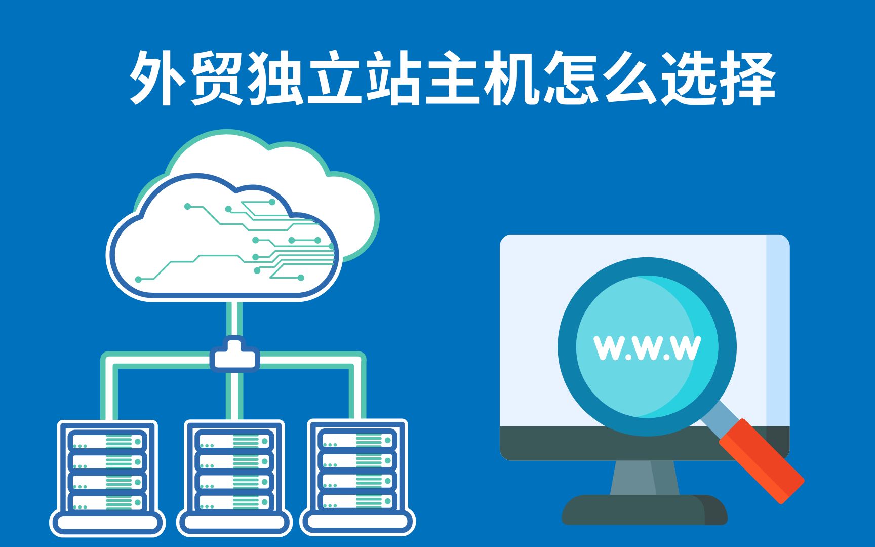 ...建独立站Dropshipping自建站搭建用什么服务器好国外还是国内主机