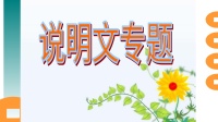中考专题复习之说明文题型分析及答题方法