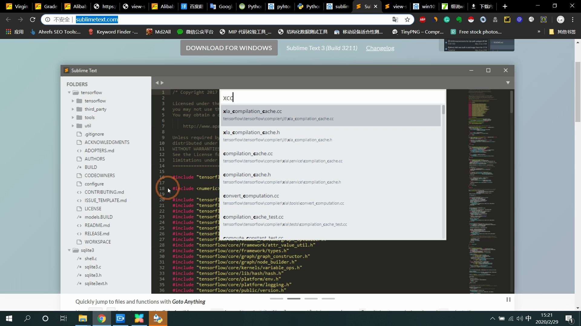 Python3与Sublime安装与使用