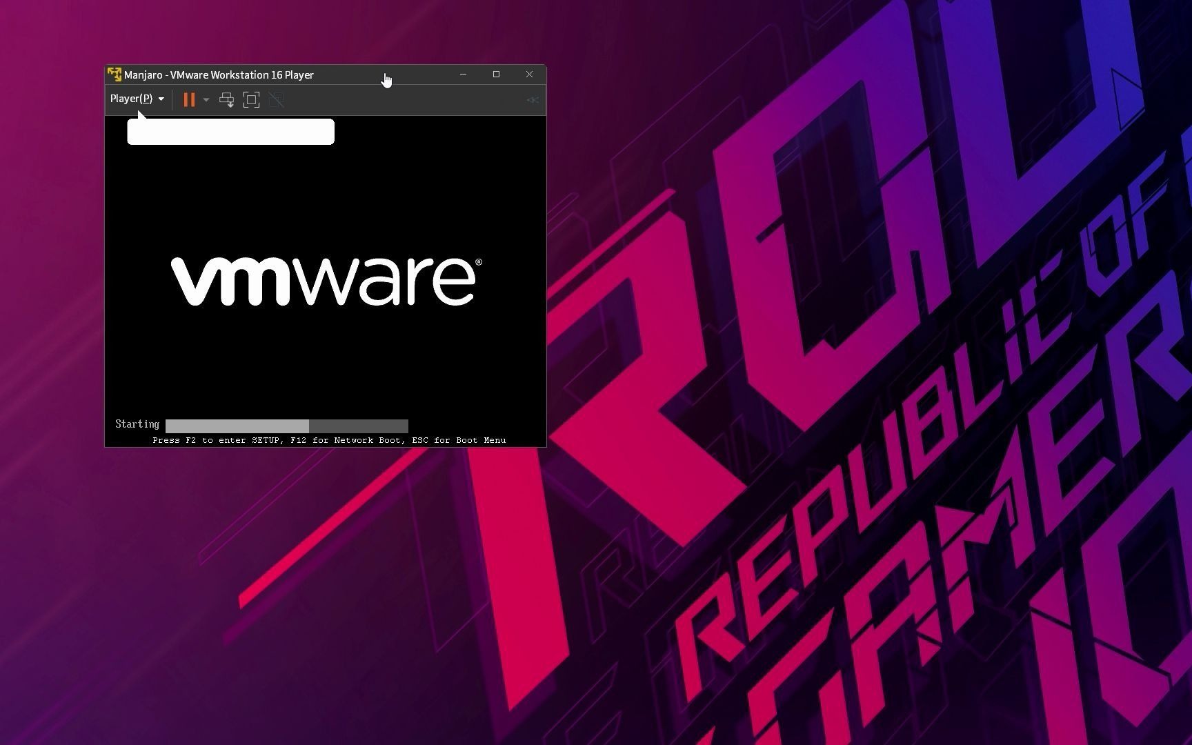 『零基础』6分钟学会VMware安装Linux | 以Manjaro KDE为例