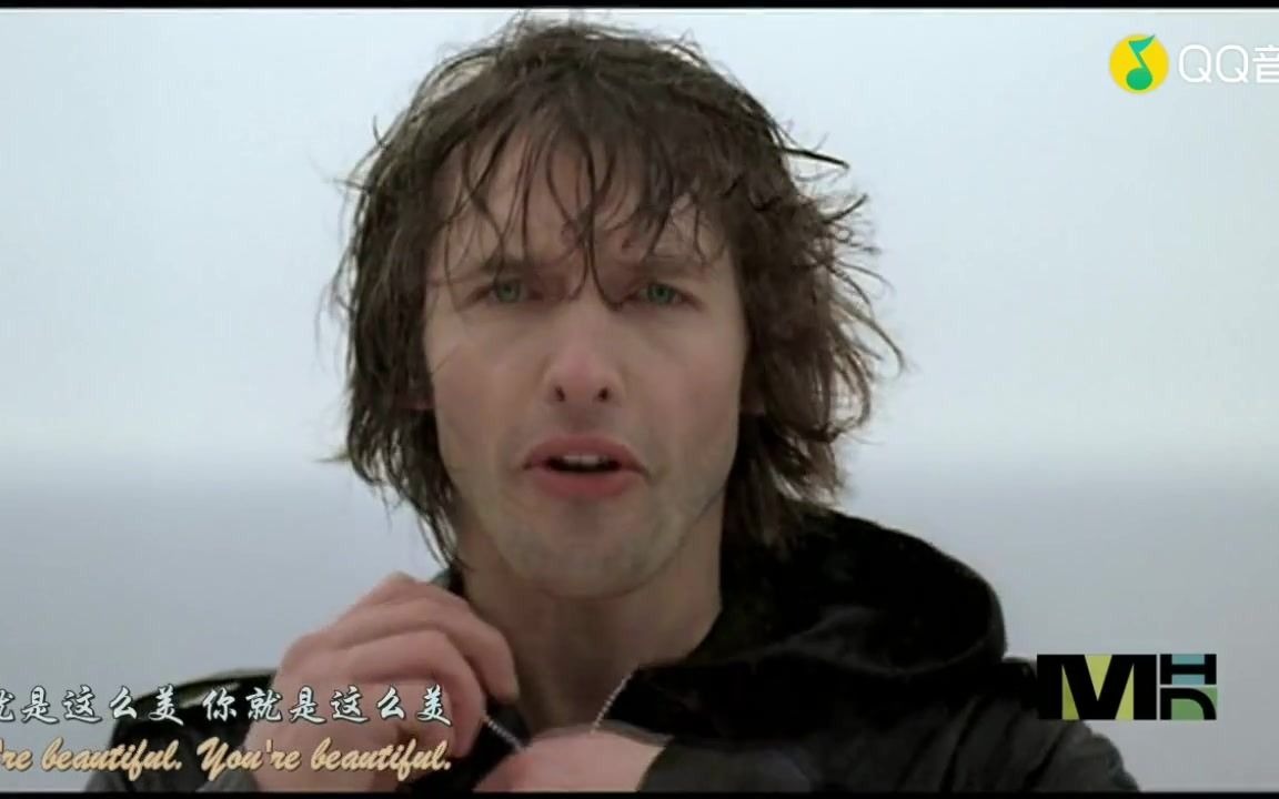 You are beautiful-James Blunt(MV+现场版)越听越感动