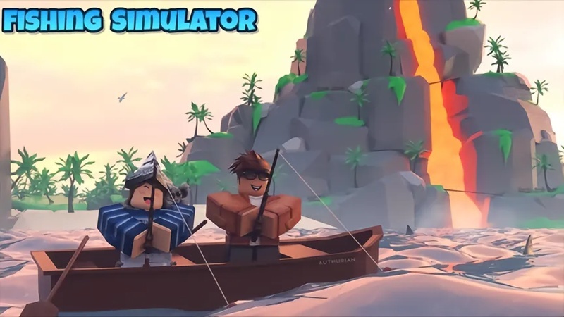Roblox虚拟世界:钓鱼模拟器!出岛的船可以容纳好多人