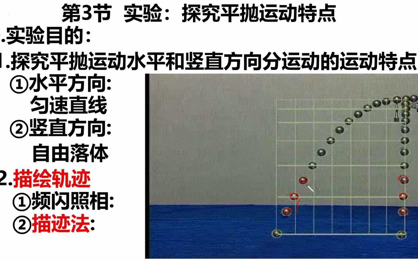 5-3探究平抛运动特点