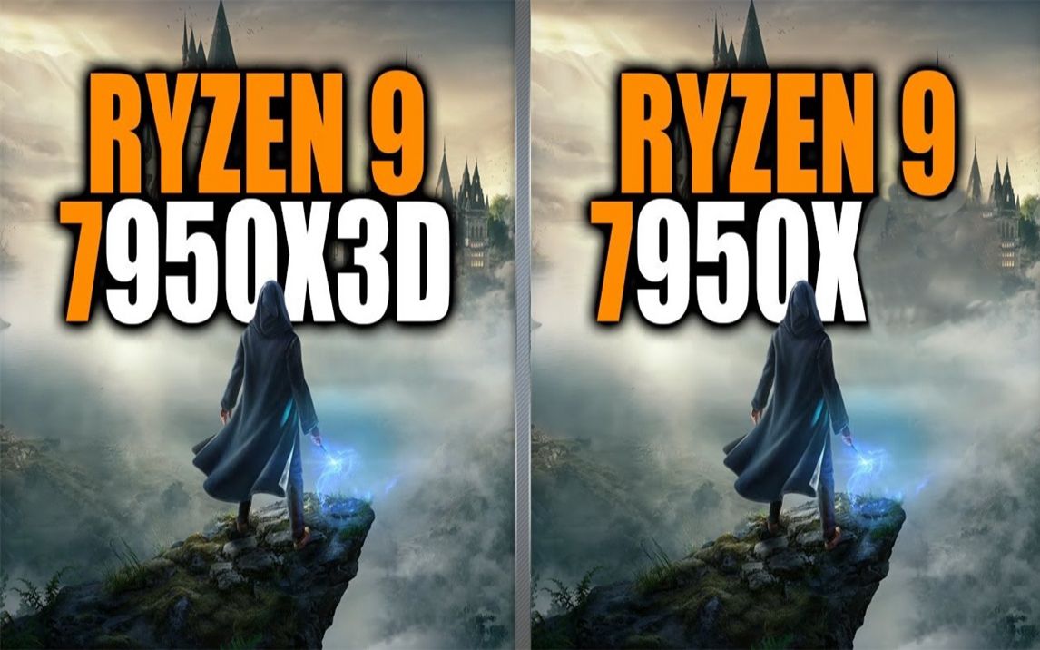 ...vs R9 7950X CPU对比(1080P分辨率测试,显卡为RTX 4090)4K视频