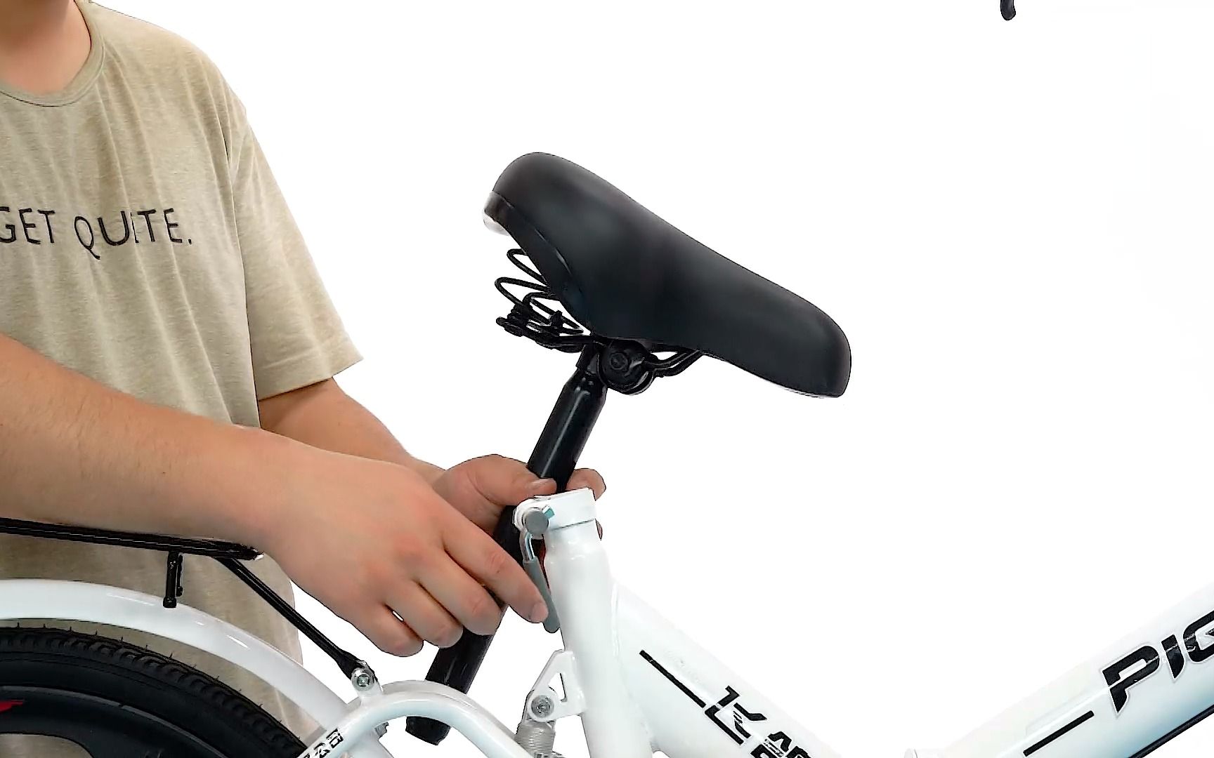 飞鸽折叠自行车全套安装视频