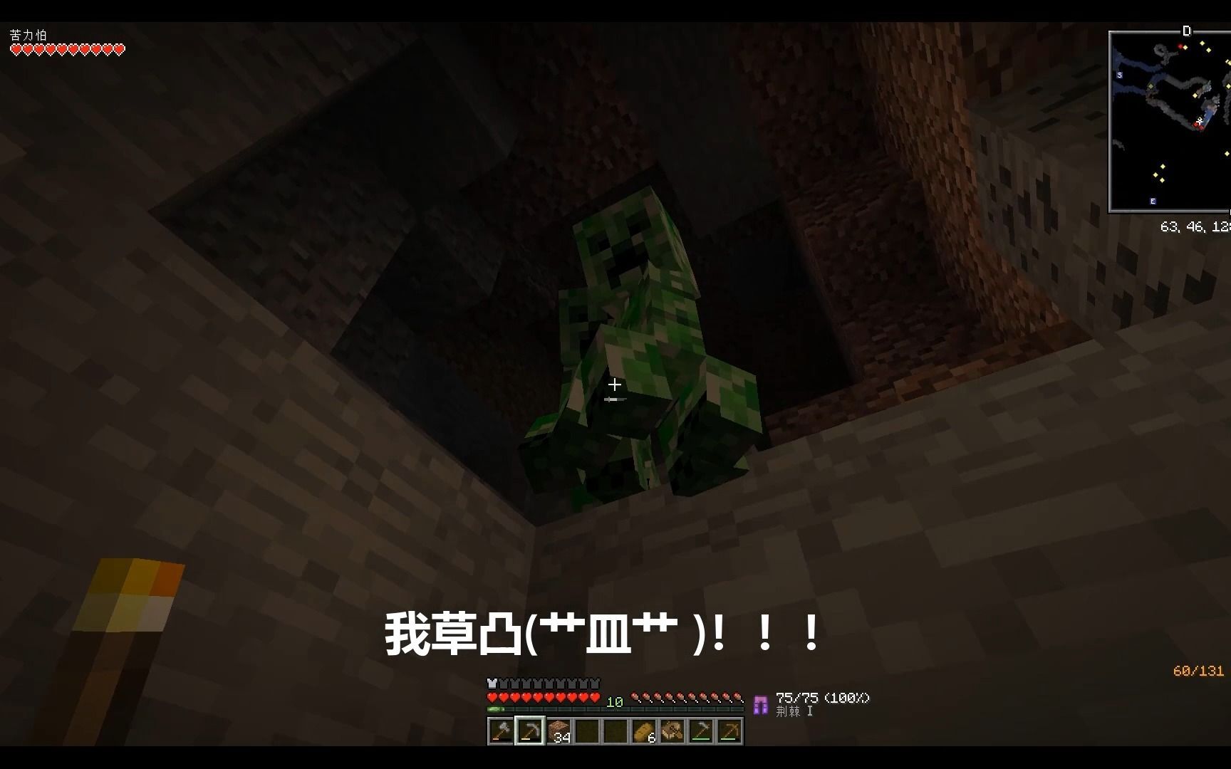 【我的世界】苦力怕!还得是你苦力怕