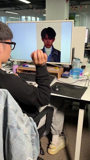 ps教你10秒制作证件照p图设计证件照