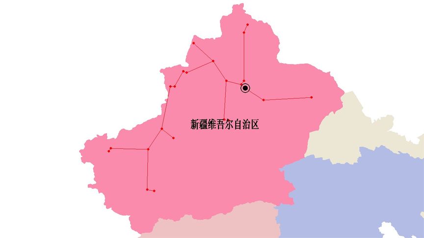 新疆-历史沿革-地图动画