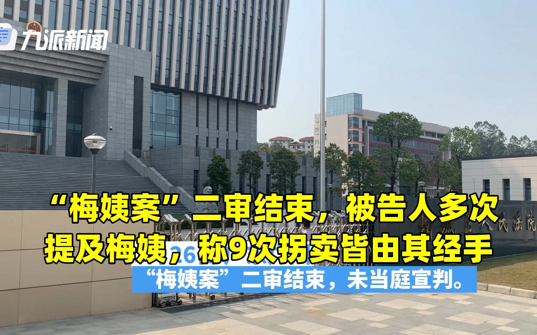 “梅姨案”二审结束,被告人多次提及梅姨,称9次拐卖皆由其经手