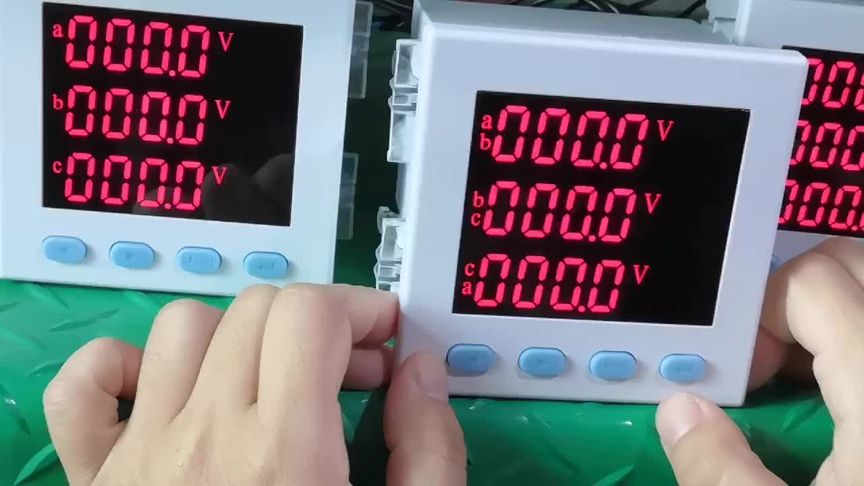#数显多功能仪表 设置电流变比教程
