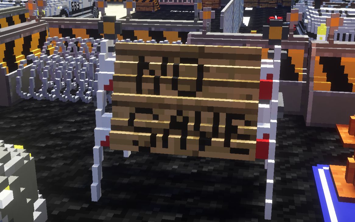 [Minecraft]我的世界建筑/地图 封锁公路
