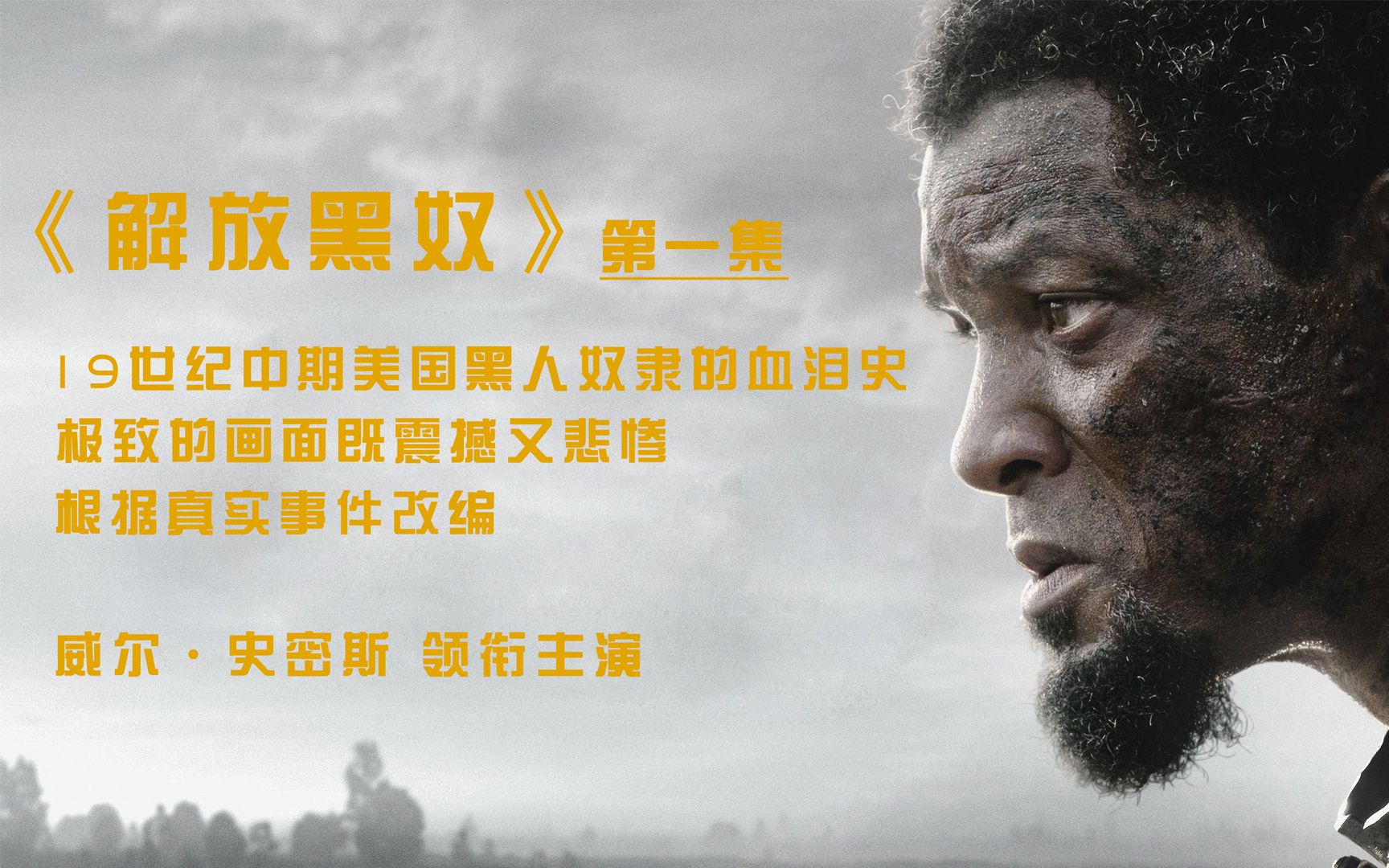 威尔史密斯2022年最新电影巨作《解放黑奴》震撼上映 1/3