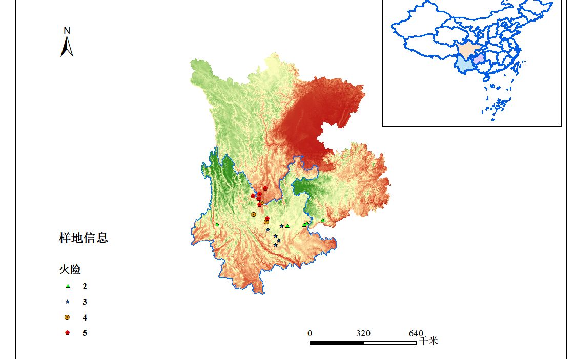 研究区地图制作| 用Arcgis做研究区概况图详细全过程!(包括数据下载+...