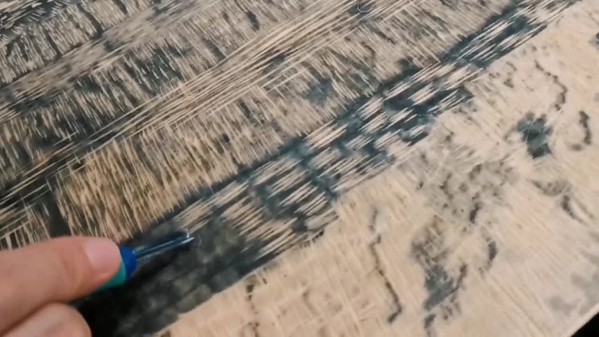 版画制作全过程#艺术 #版画制作 #制作过程 #传承文化 #版画