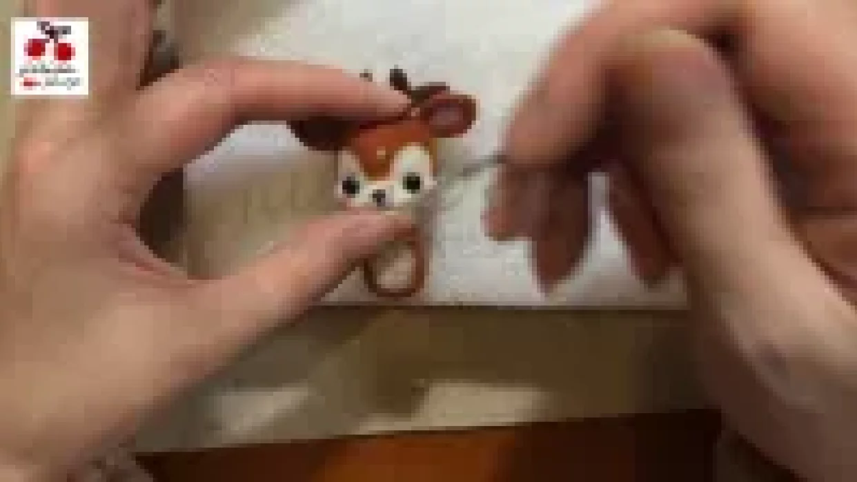 新手入门教程羊毛毡制作【小鹿】p2【忌廉手作】