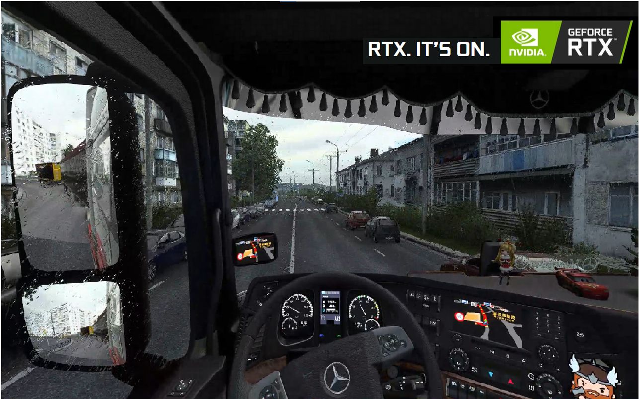 【欧洲卡车模拟2】欧卡2光线改进1.40+promod+NVIDIA“使明朗”滤镜