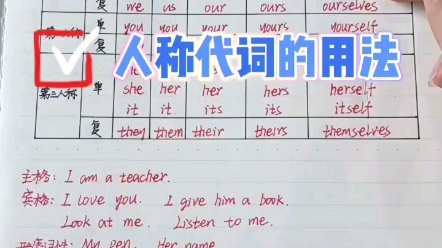 人称代词的具体用法,什么时候用宾格,什么时候用所有格?
