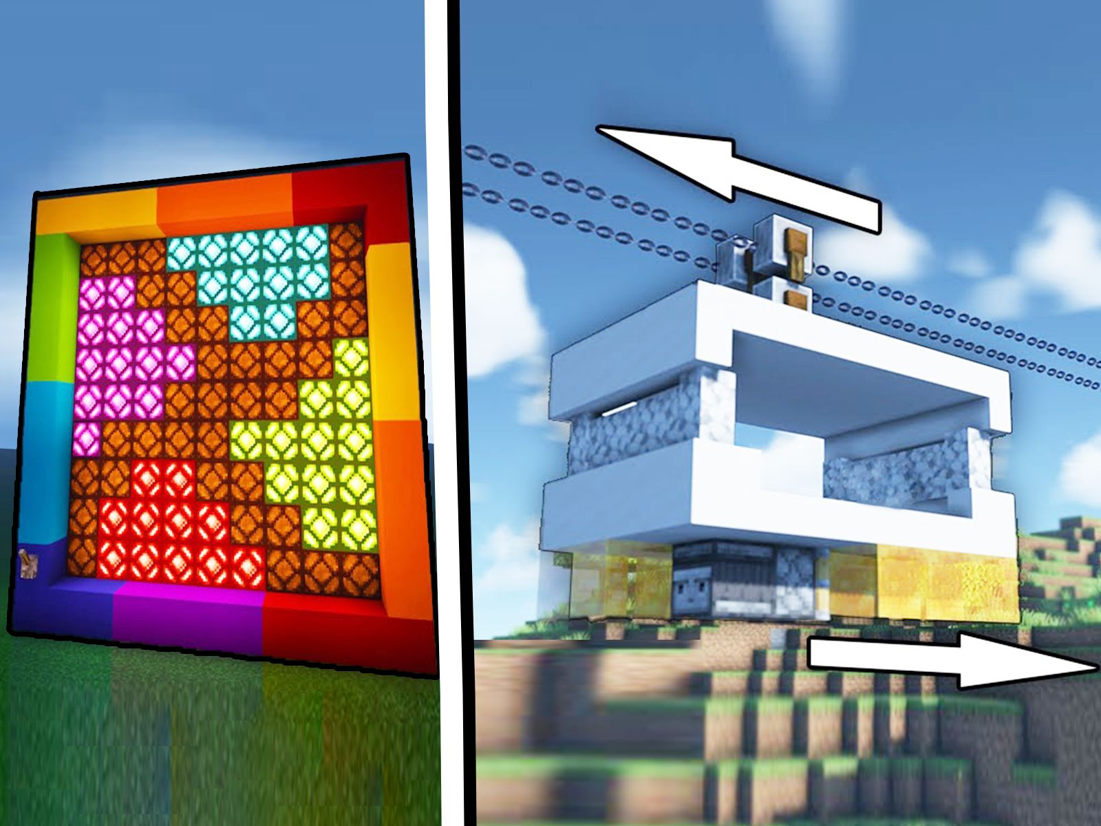 我的世界:开挂般的设计!4款简单有趣的创意小建筑