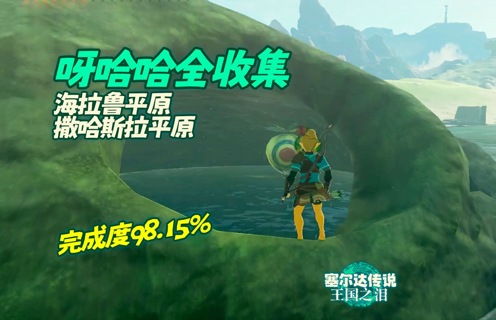 【塞尔达传说:王国之泪】海拉鲁平原 撒哈斯拉 呀哈哈全收集_哔哩...