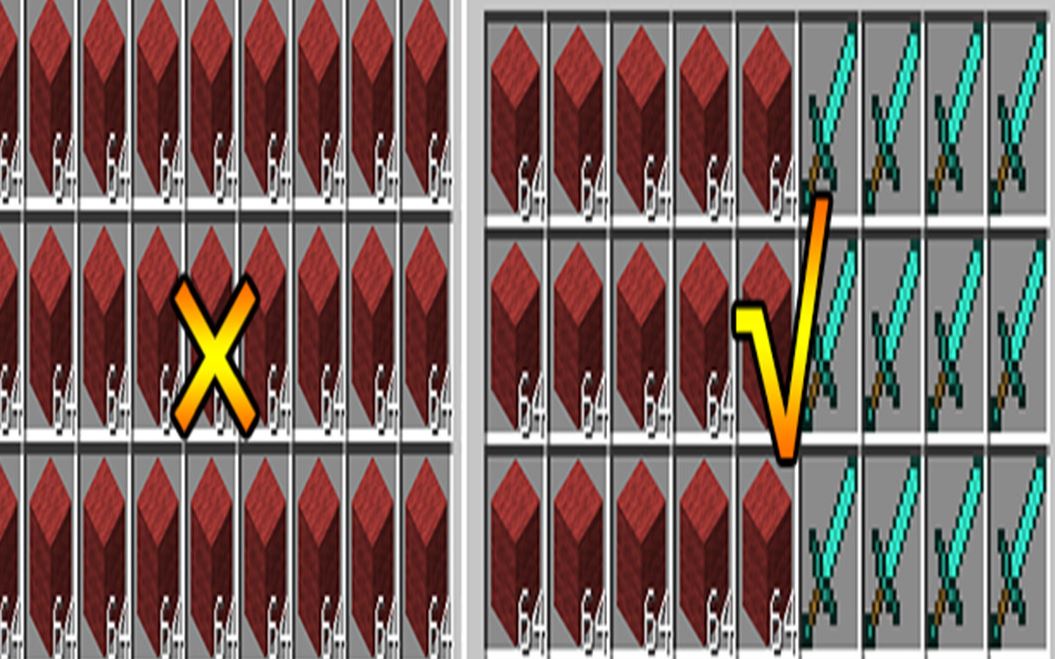 菜鸟可能不会用方块,但是!剑+方块也很无敌!nb!