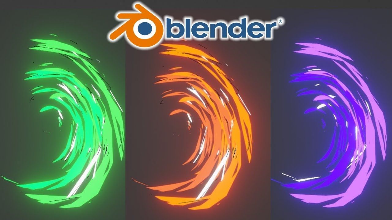 如何制作动漫剑砍效果 | 简单的 Blender VFX 教程!