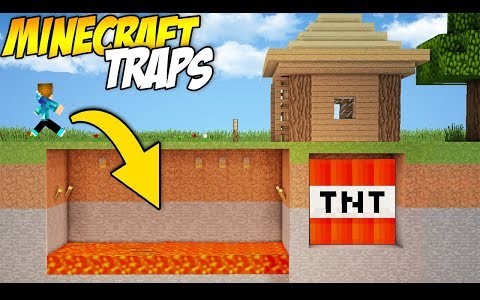 [ 我的世界红石课堂]方便隐藏和隐形陷阱为您的房子教程-如何建设 P.4