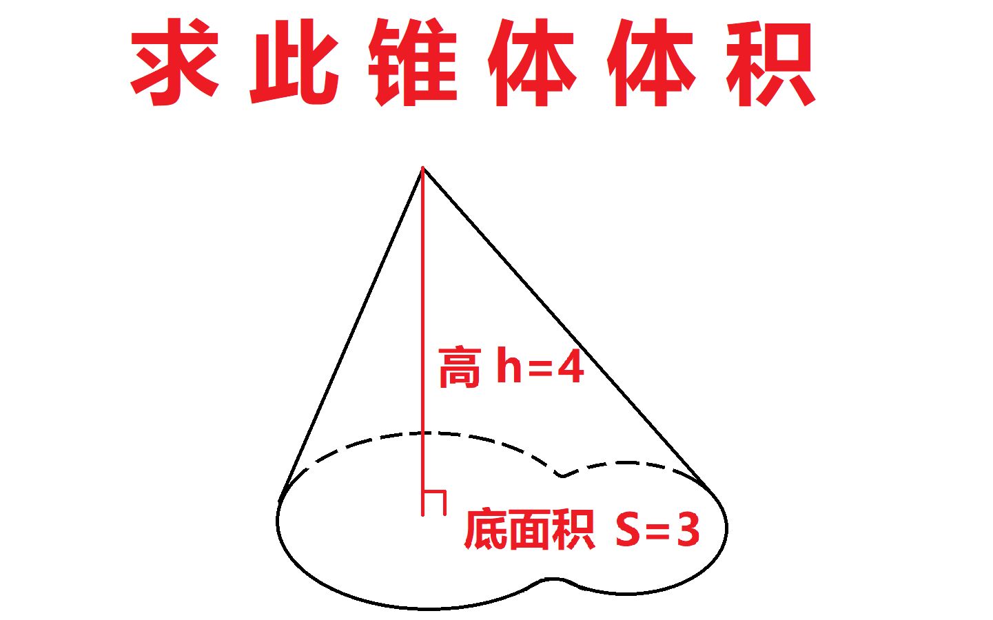 求 体 积 (锥体及高维锥体体积公式推导)