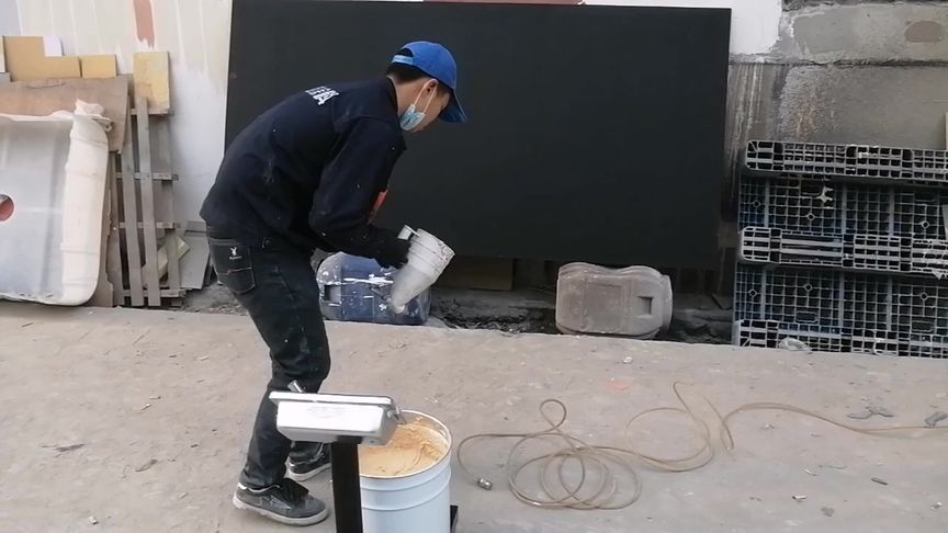 #真石漆 #涂料 #外墙装饰 #外墙施工