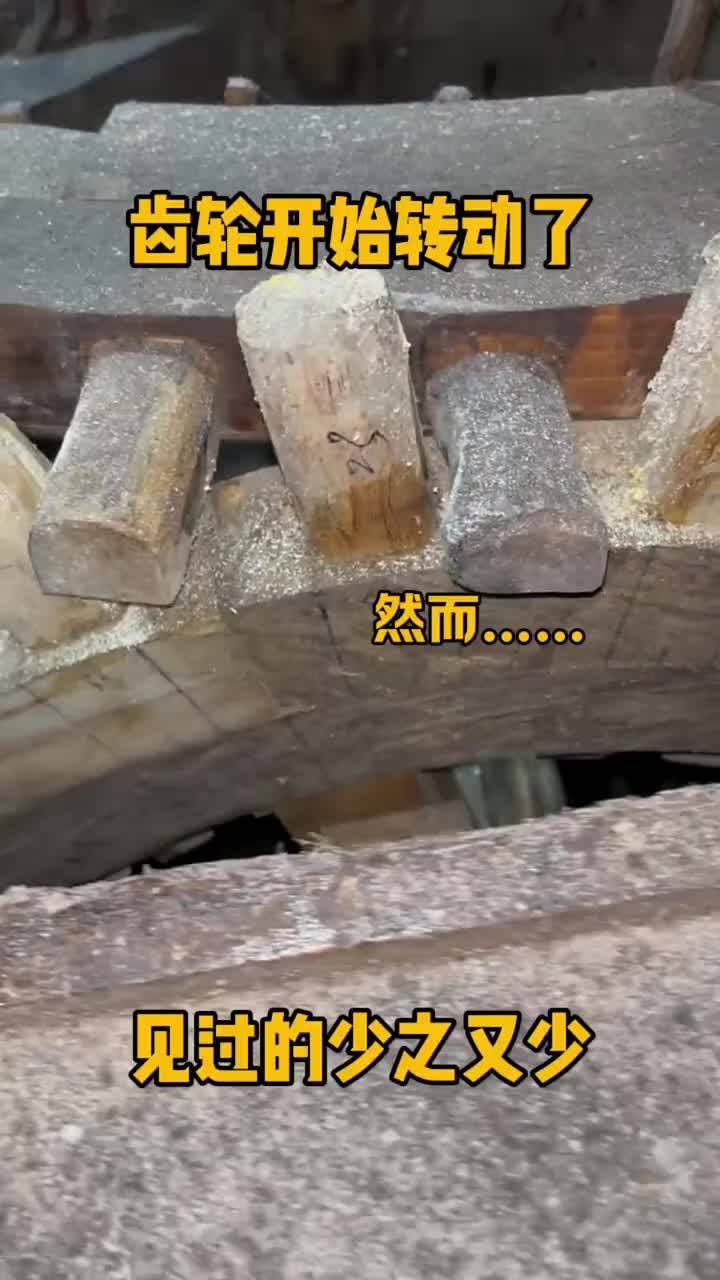 齿轮开始转动了!