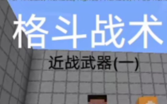 我的世界格斗技术知识:近战_单机游戏热门视频