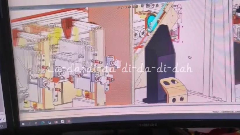 #科学技术是第一生产力 #三维建模 #机械动画 #封边机 #机械设计