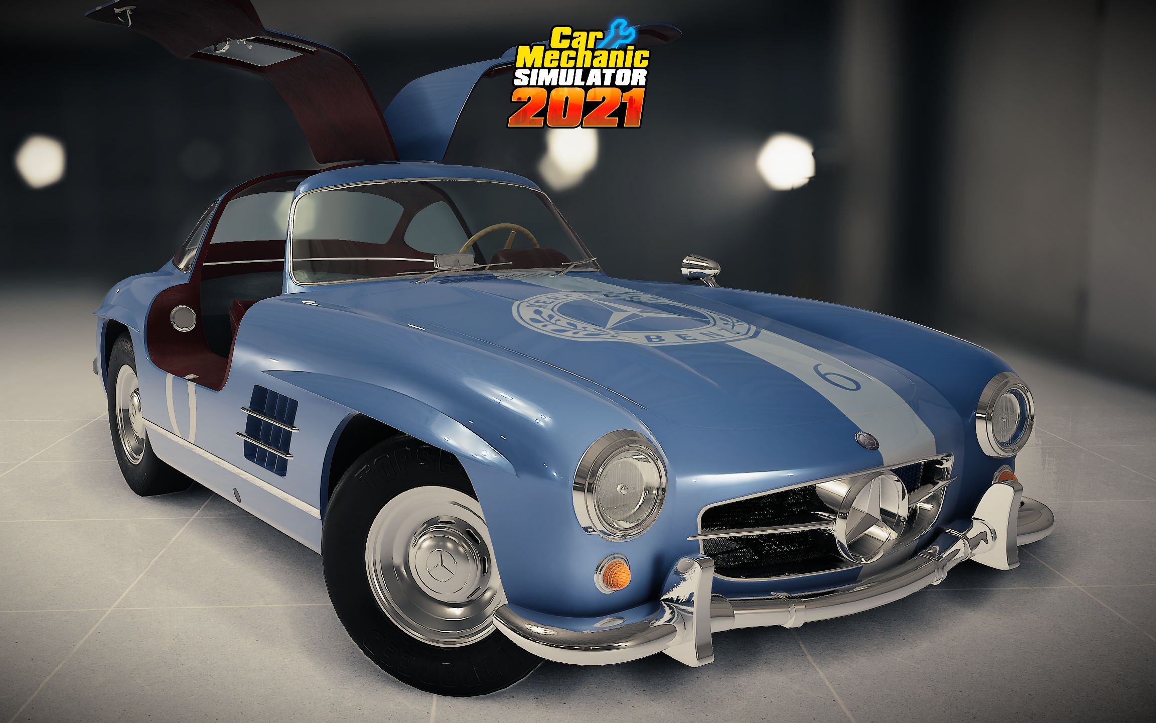 【赛博修车】老梅奔!《汽车修理工模拟器2021》Mercedes-Benz ...