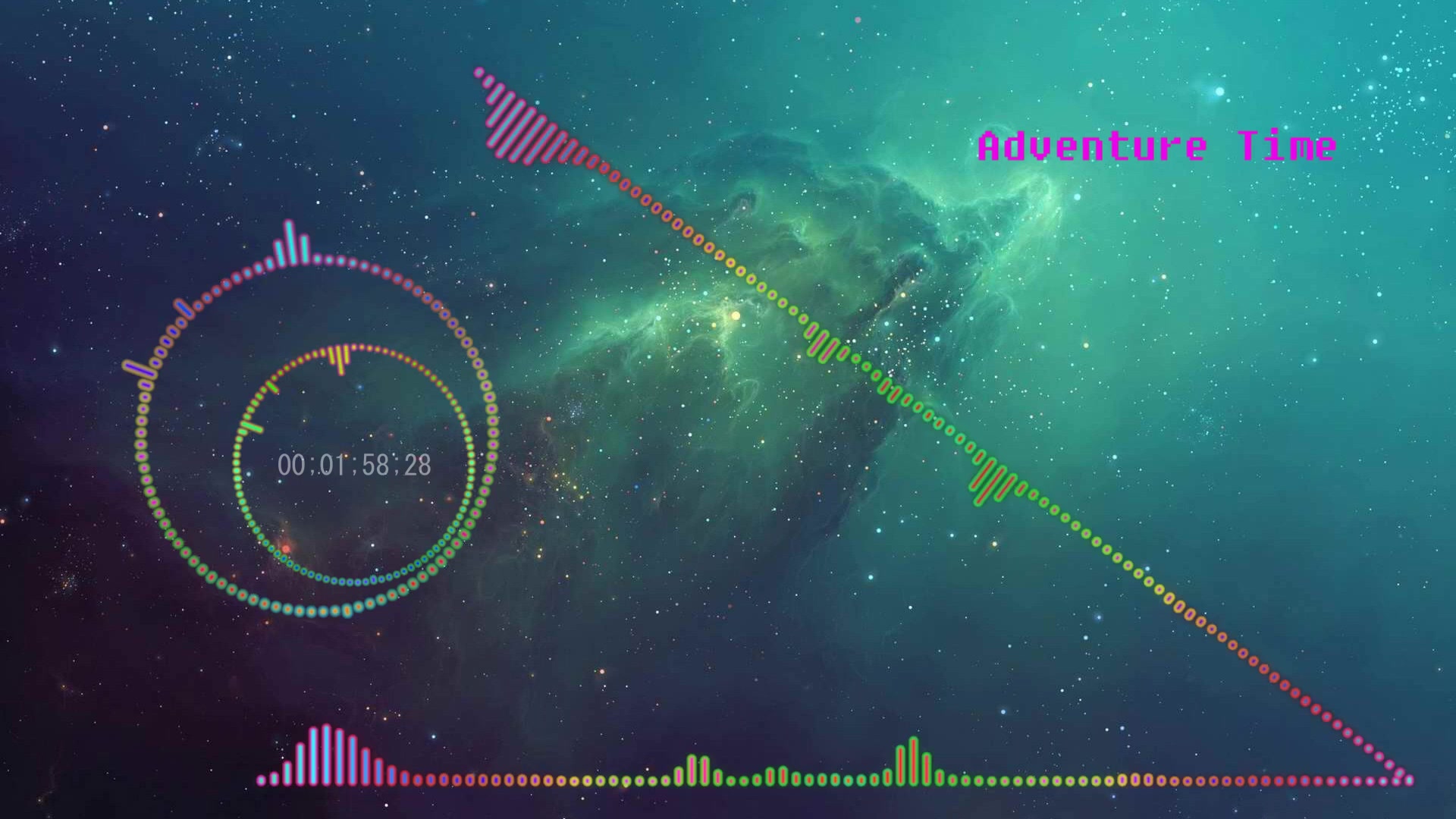 想放个音乐,用AE做个音乐动态壁纸吧,开车听了这首歌,感觉像是开坦克...