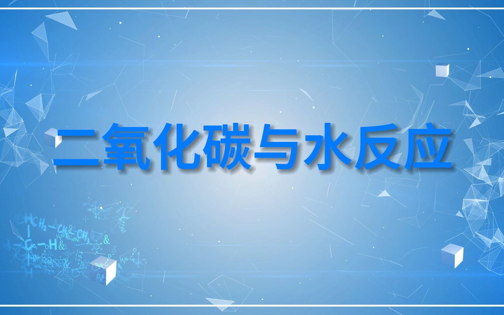 化学九上-二氧化碳与水反应