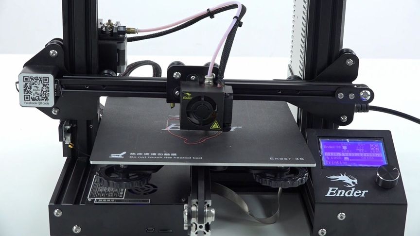 创想三维|Ender-3S 桌面级3D打印机操作视频