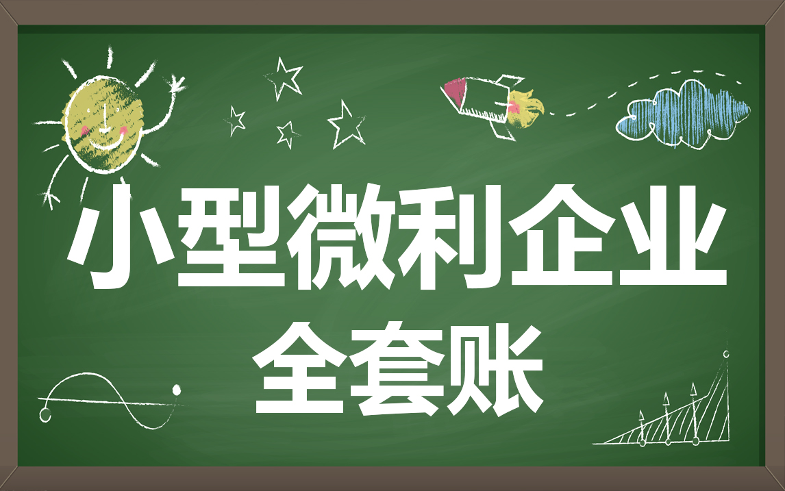 小微企业真账实操全套账