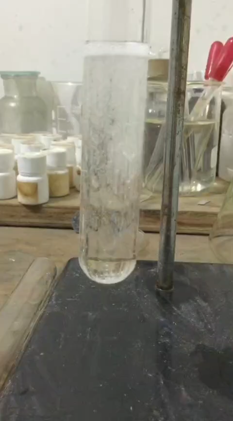 气体的震荡实验,很好玩,只需要亚硝酸钠和