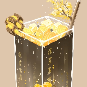 半夜寒声落 