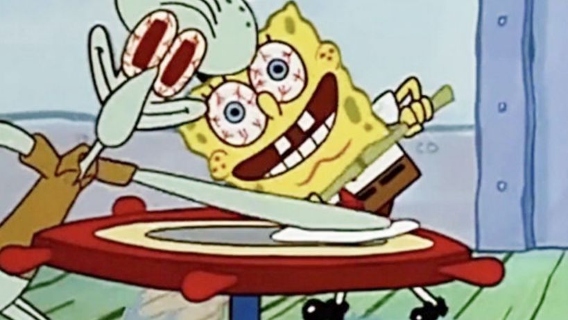 盘点海绵宝宝最暗黑人物!邪恶海绵算一个,目的是取代本体