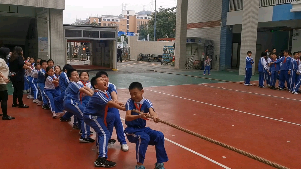 小学生拔河比赛