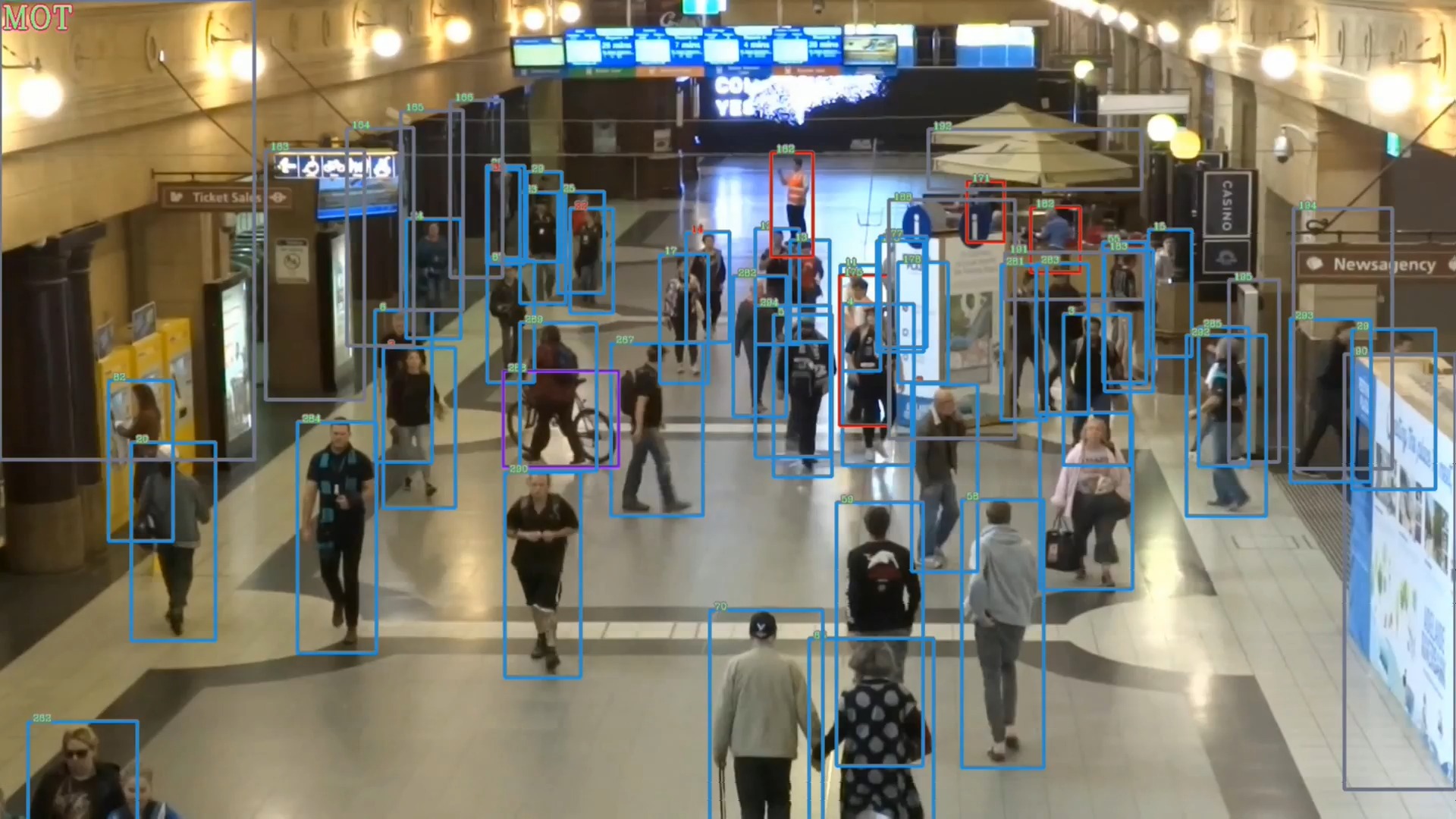 开源数据集 MOT(Multiple Object Tracking) 多目标跟踪 行人跟踪 物体...