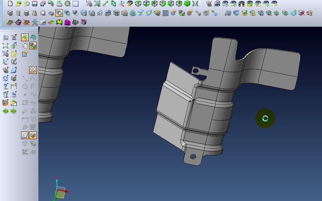 东莞市潇洒模具培训-VISI20-汽车成型件工艺分解8