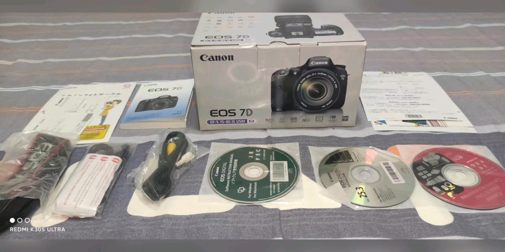 99新 Canon佳能 EOS 7D套机