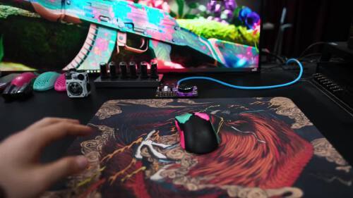 这小东西挺精致!桌面分线器键盘鼠标接收器延长线