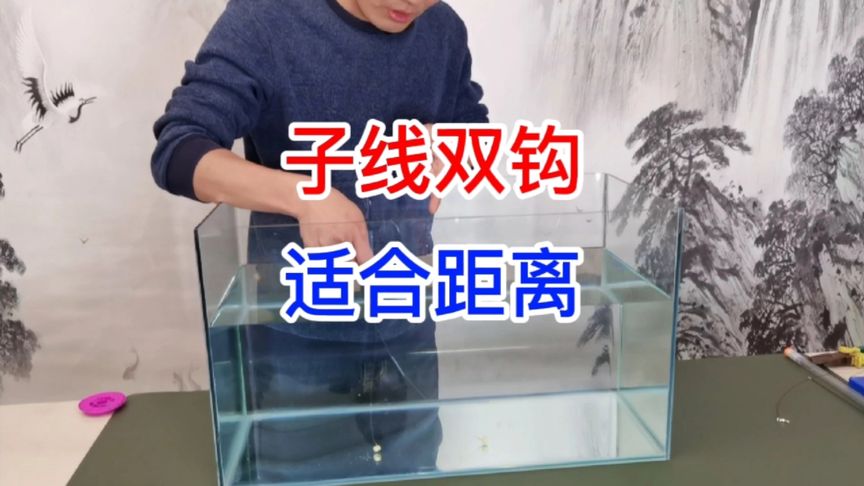 子线双钩调多少距离合适,调4调2距离会影响灵顿